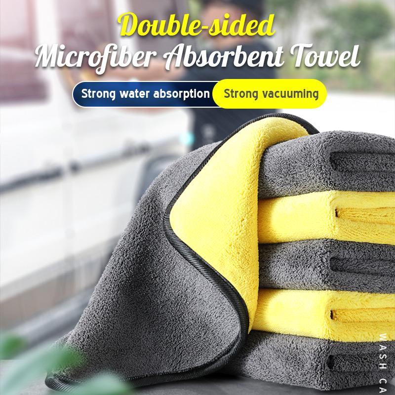 Doppelseitiges saugfähiges Handtuch aus Mikrofaser – morenting
